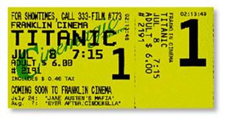 Sensible Cinema Box Office Pro for DOS