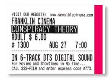 Sensible Cinema Box Office Pro for DOS